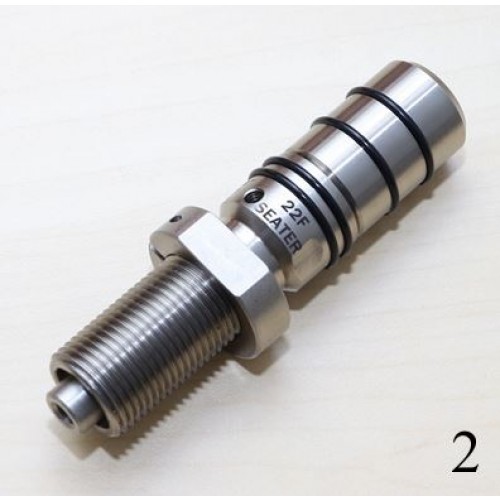 22FLASH DIE SET & SHELL HOLDER calibro 22 LR Composta da 2 matrici e ...